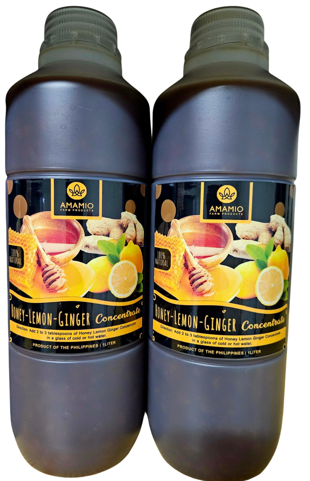 SALE! 2 LITERS HONEY LEMON GINGER CONCENTRATE – AmamioFarmProducts